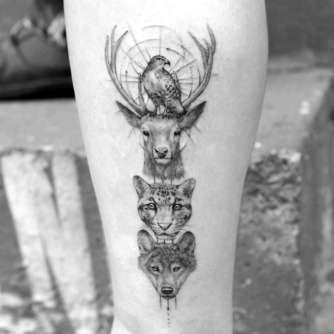 Mr. K And His Exquisite Fine Line Tattoos