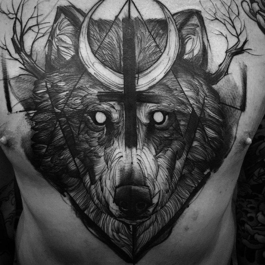 53 Jaw Dropping Chest Tattoos For Men