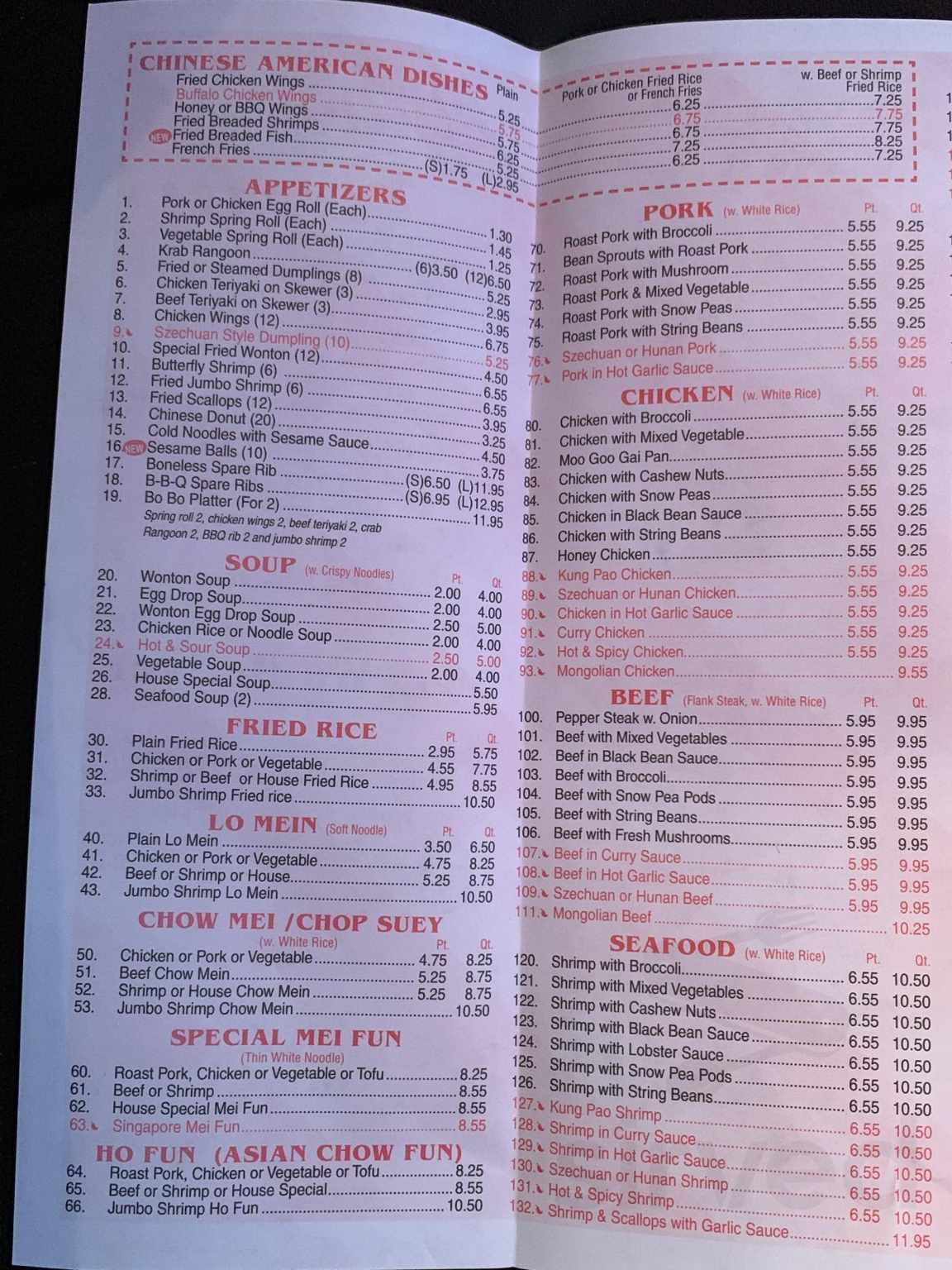 China Express | All Menu Items And Food You Can Order Online With Ease