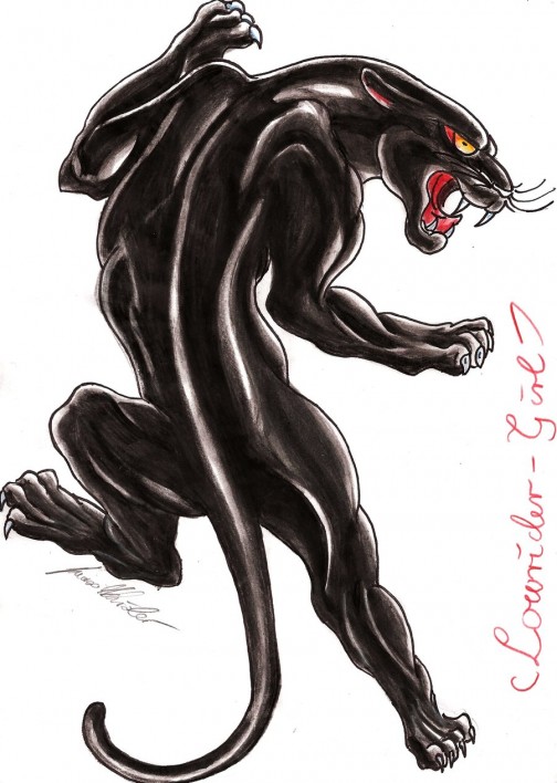 Panther Tattoo Design Idea - | Tattoomagz › Tattoo Designs / Ink Works ...