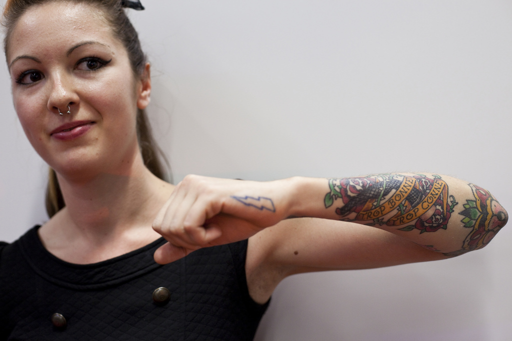 Forearm Art Tattoo Design For Girls - | Tattoomagz › Tattoo Designs ...