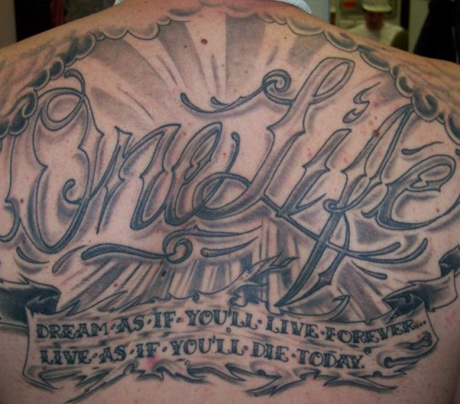 One Life Tattoo Custom Las Vegas - | Tattoomagz › Tattoo Designs / Ink ...
